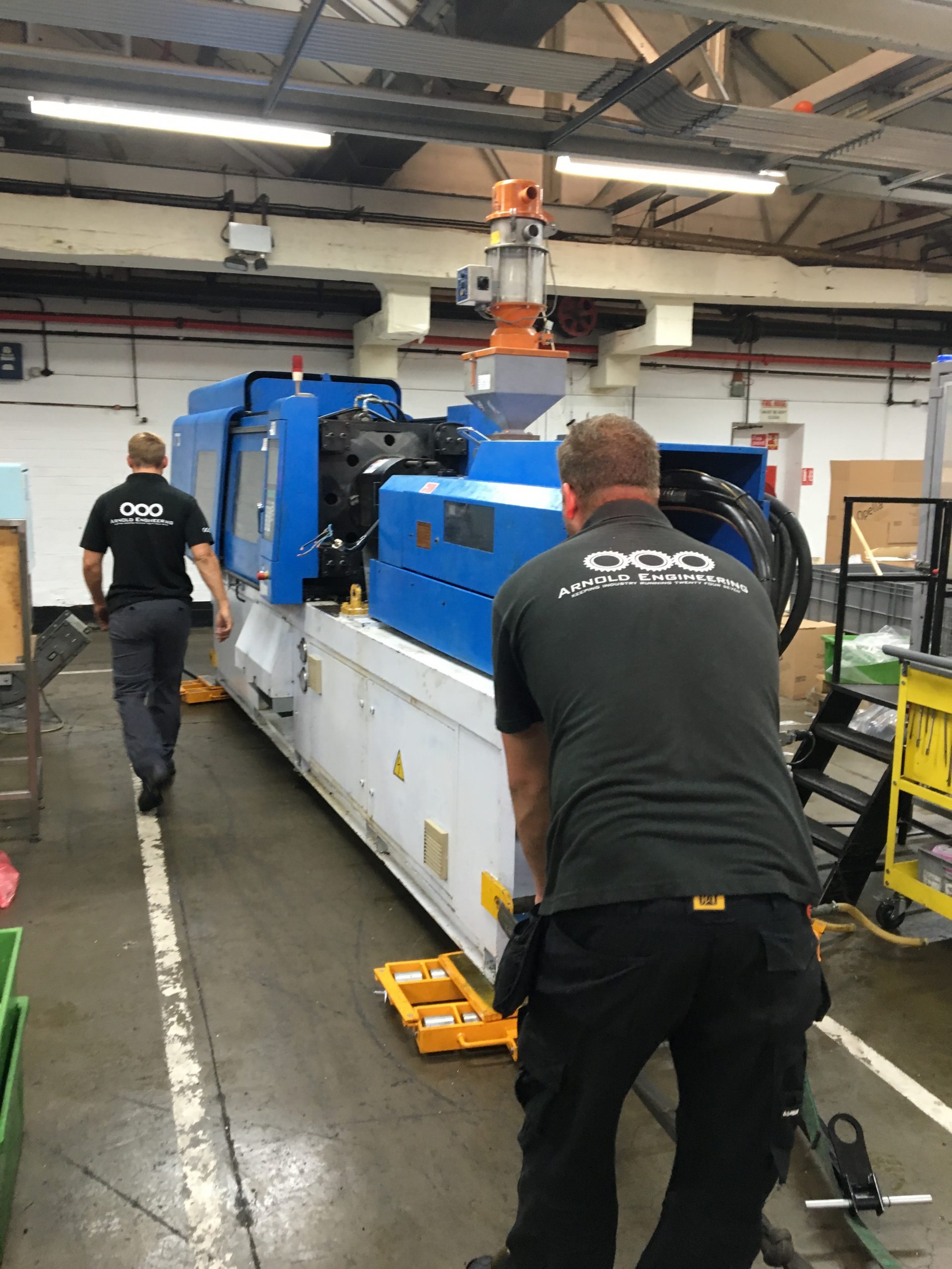 Machine Moving - Arnold Engineering Arnold Engineering